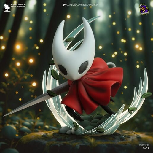 Сборная модель Hornet (Hollow Knight: Silksong), 111мм, 1/8 для покраски