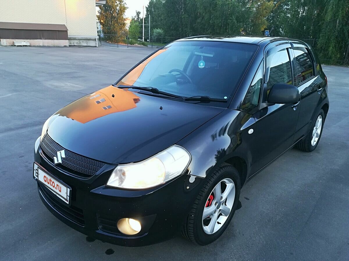 Дефлекторы для окон SUZUKI SX4 I 2006-2014 5дв хэтчбек
