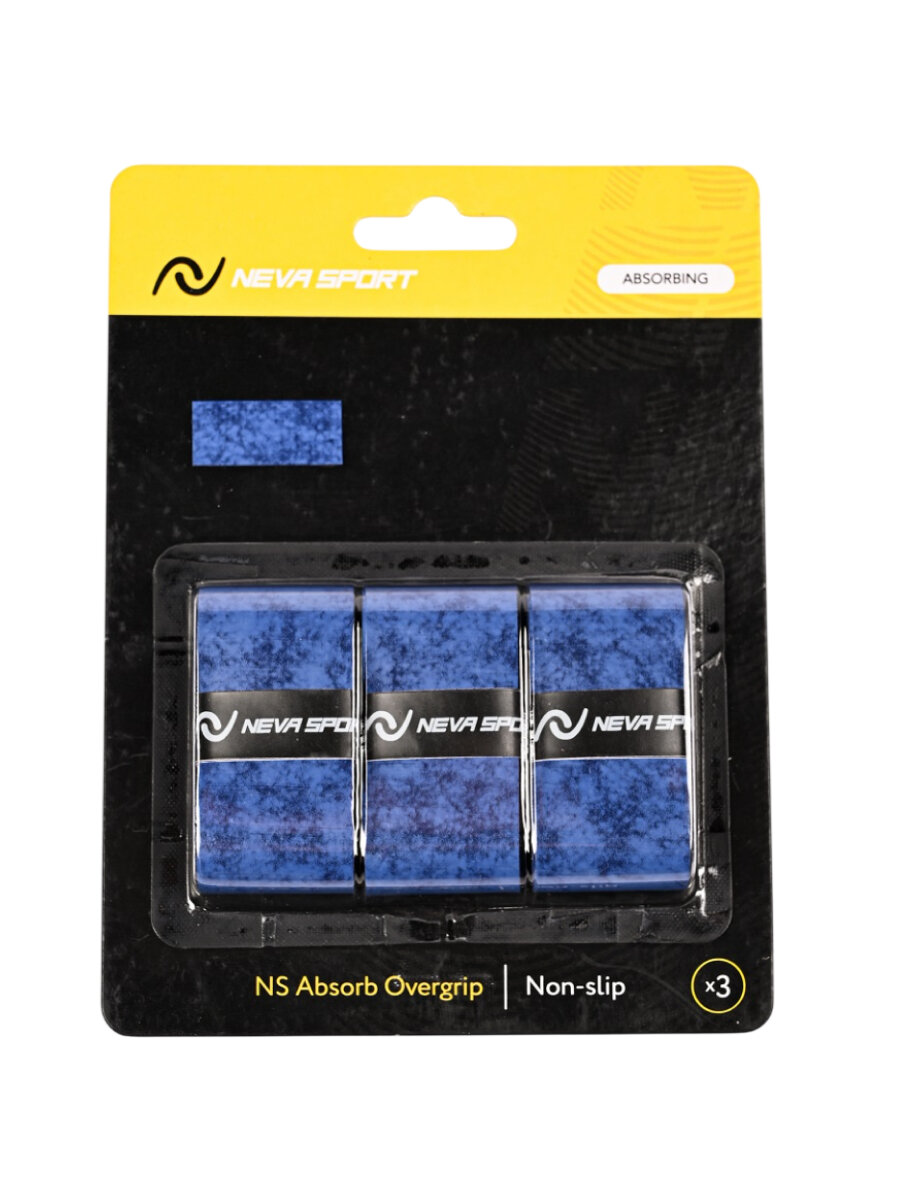 Обмотка для ручки NEVA SPORT Overgrip Absorbing UOA2 x3, Blue