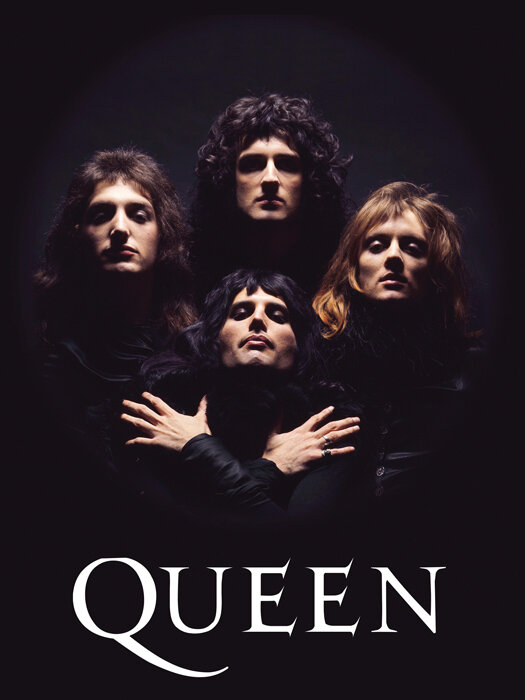 Постер для интерьера на стену (60х90 см). Группа Queen