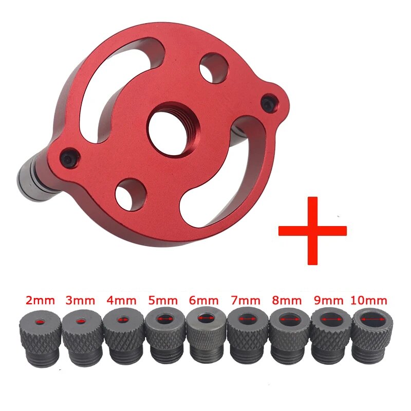 Самоцентрирующийся сверлильный кондуктор Red-10pcs