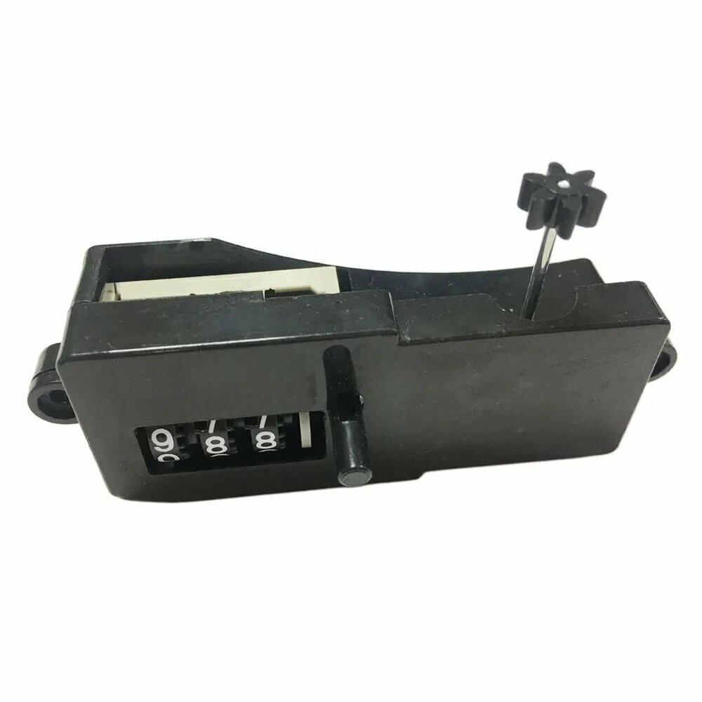 Счетчик рядов для вязания, компактный пластиковый аксессуар для отслеживания петель и узоров, портативный инструмент для ручного вязания