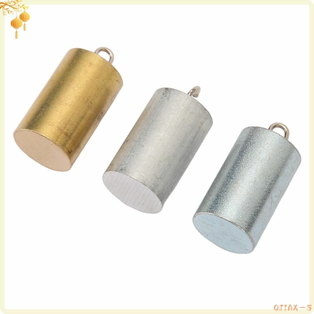 Металлические блоки плотности, комплект из 3 цилиндров для экспериментов в школе и лаборатории