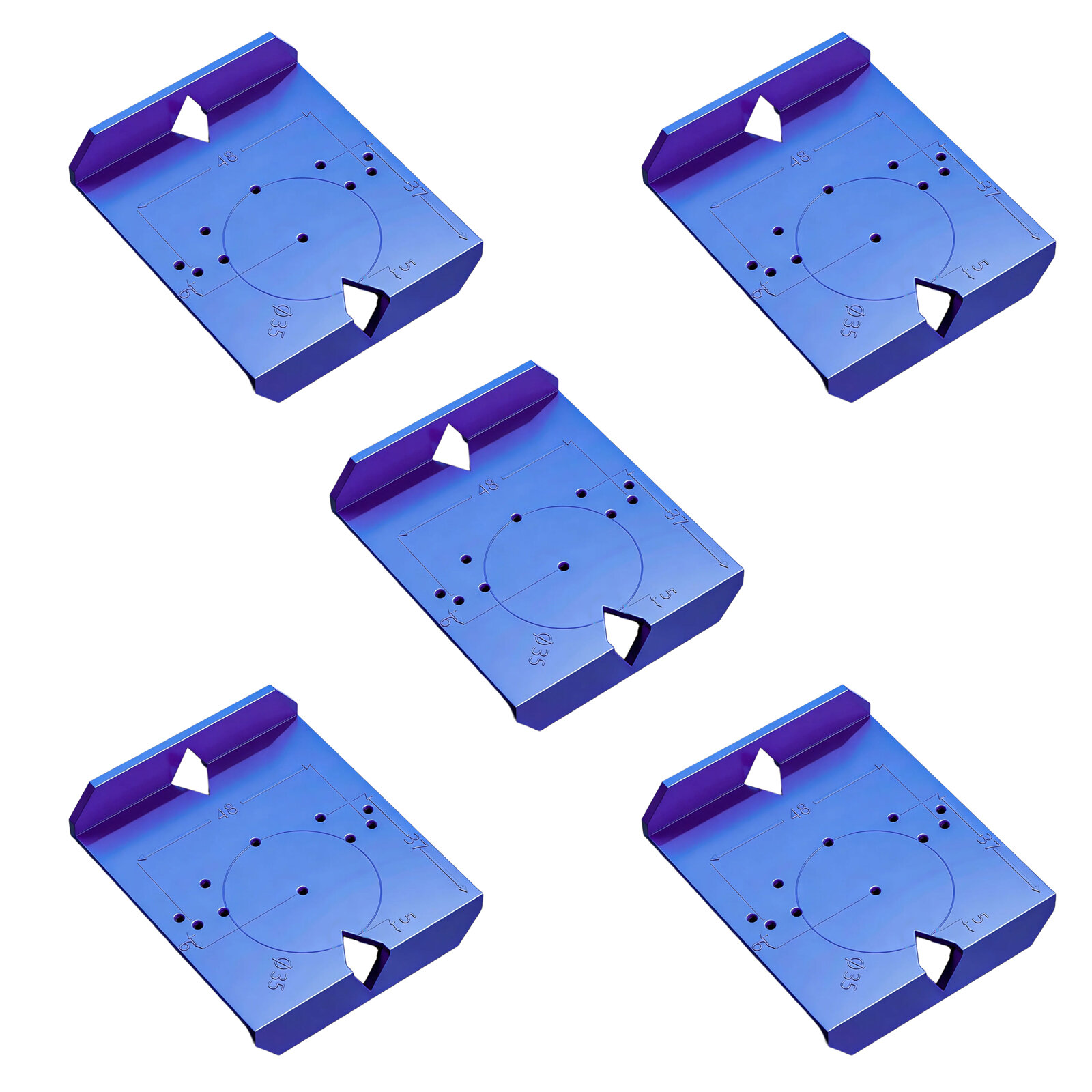 Многоцелевой пластиковый шарнирный зажим для системы быстрого выравнивания оборудования шкафа 35 мм, скрытый шарнирный зажим