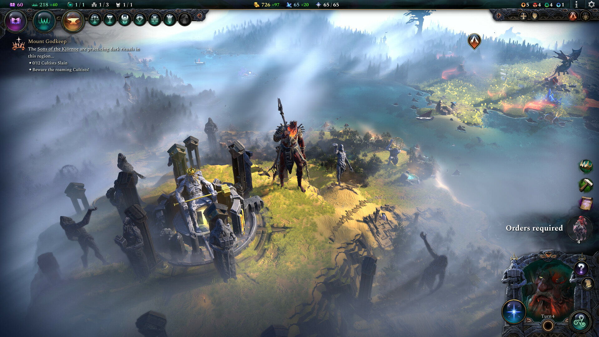 Age of Wonders 4 - Giant Kings DLC PC Steam Ключ • Активация Steam