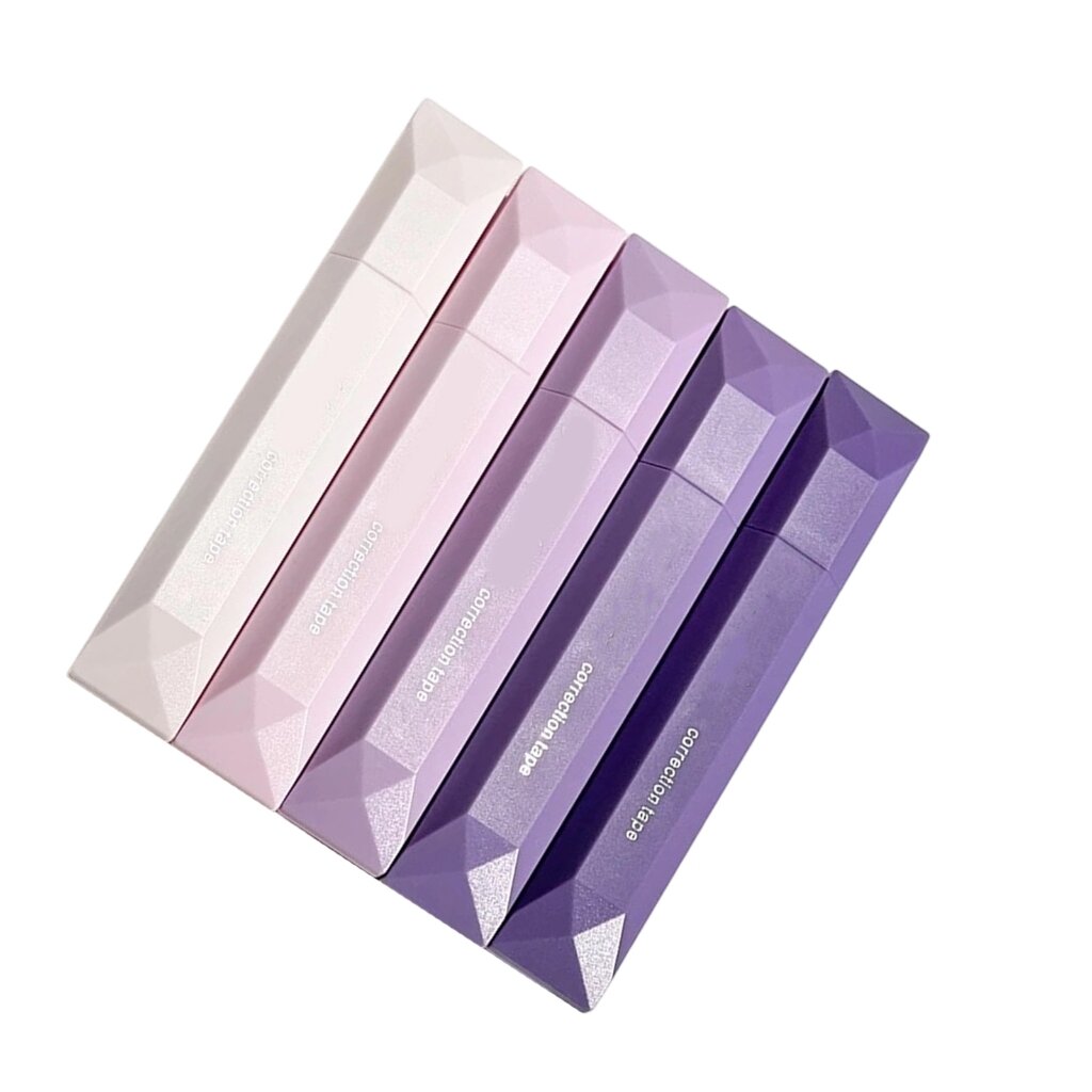 Цвета 5/10 шт. Ролик корректирующей ленты 6мх5мм многоразового использования, набор корректирующих лент белого