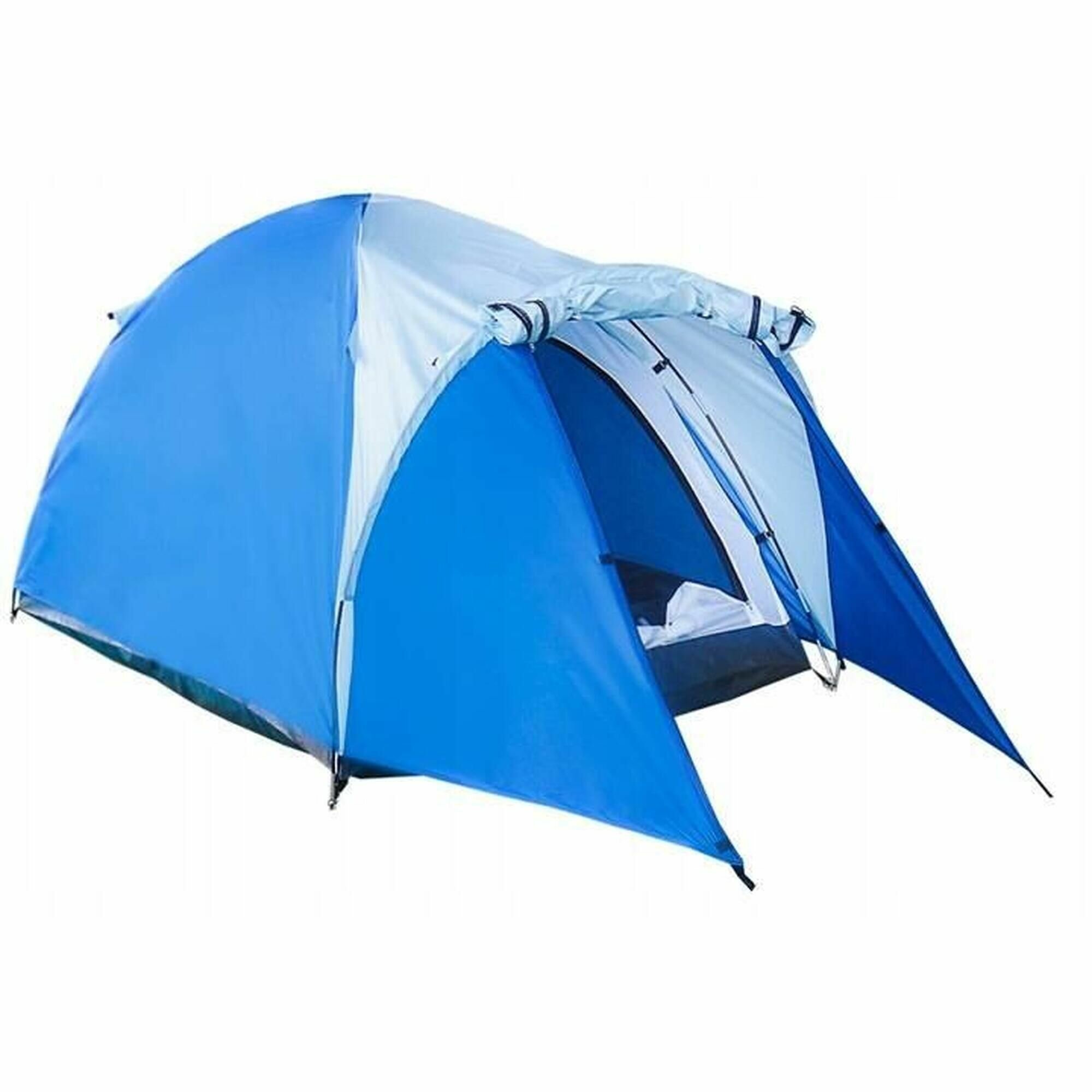 Туристическая палатка Allto Camp Pamir на 3 человека, Decathlon, Цвет: Синий, Размер: 3 человека