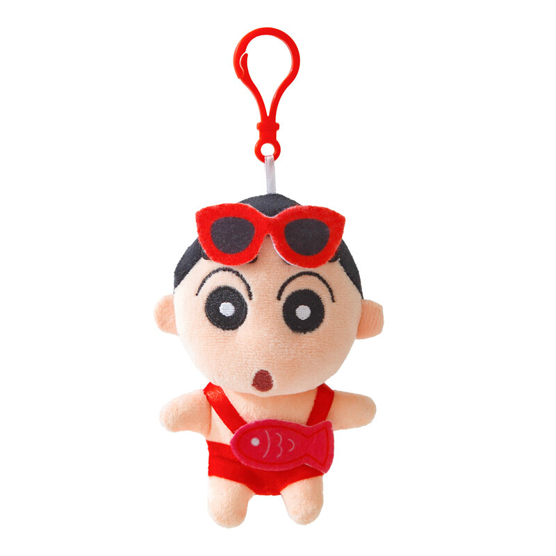 Купальник унисекс Crayon Shinchan Милый креативный, мультяшные плюшевые фигурки, шарм 10 см