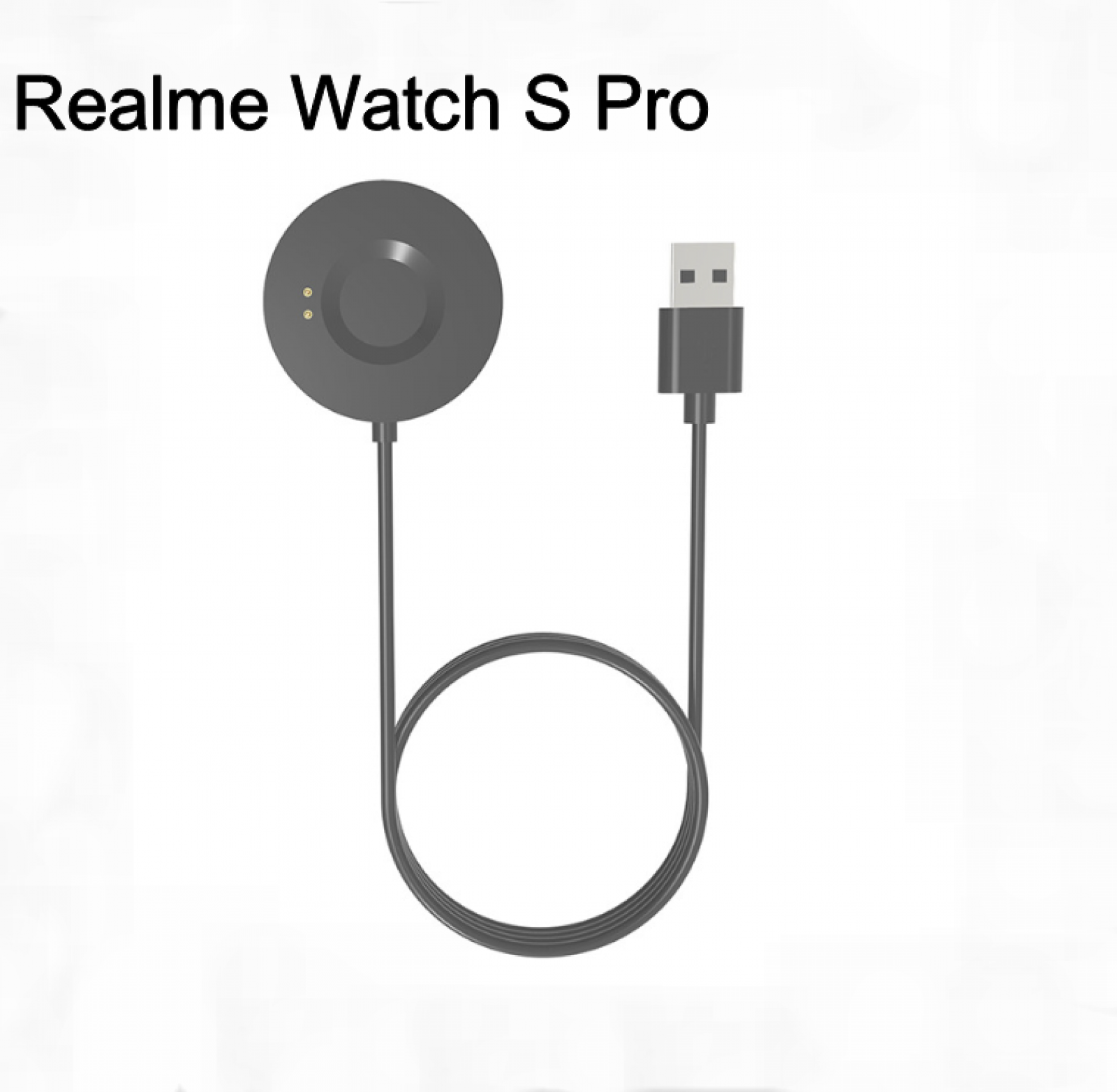 USB-зарядное устройство MyPads с магнитной базой для Realme Watch S Pro