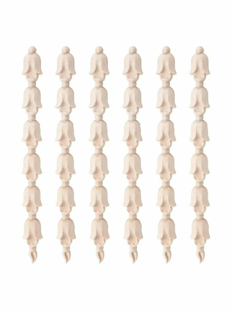 Европейские деревянные накладки для мебели, декор колонн и фоновая отделка, резные наклейки