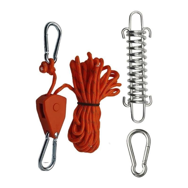 Регулируемая растяжка для палаток и тентов, Оранжевый