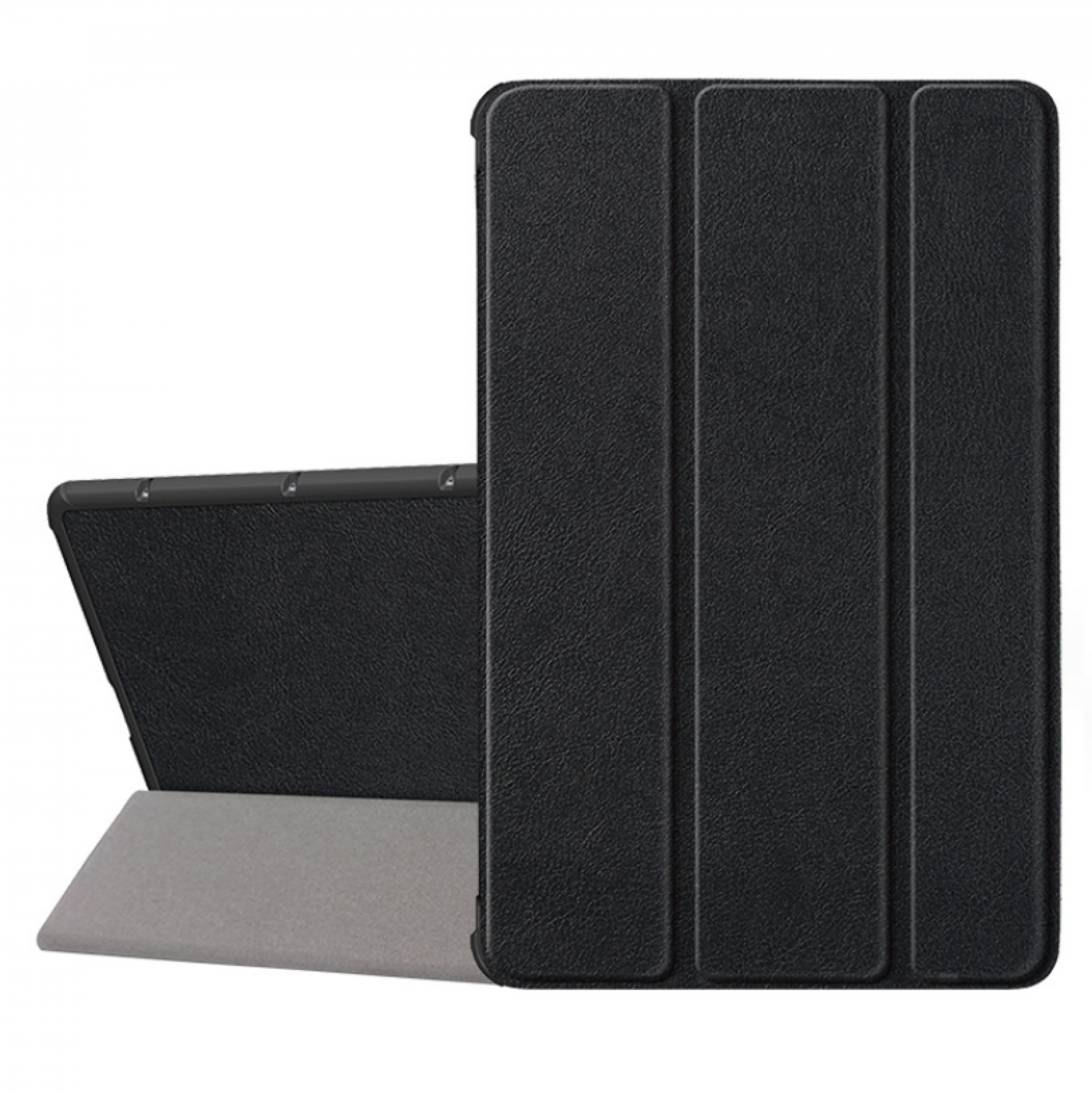 Чехол-обложка MyPads для ASUS ZenPad Z8 Z581KL 7.9", тонкий умный из искусственной кожи с подставкой, черный