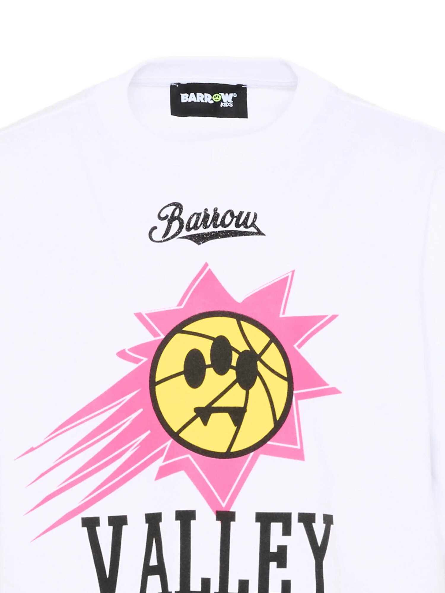 Футболка BARROW Graphic T-shirt, размер 14 лет, бежевый/белый — фото 1