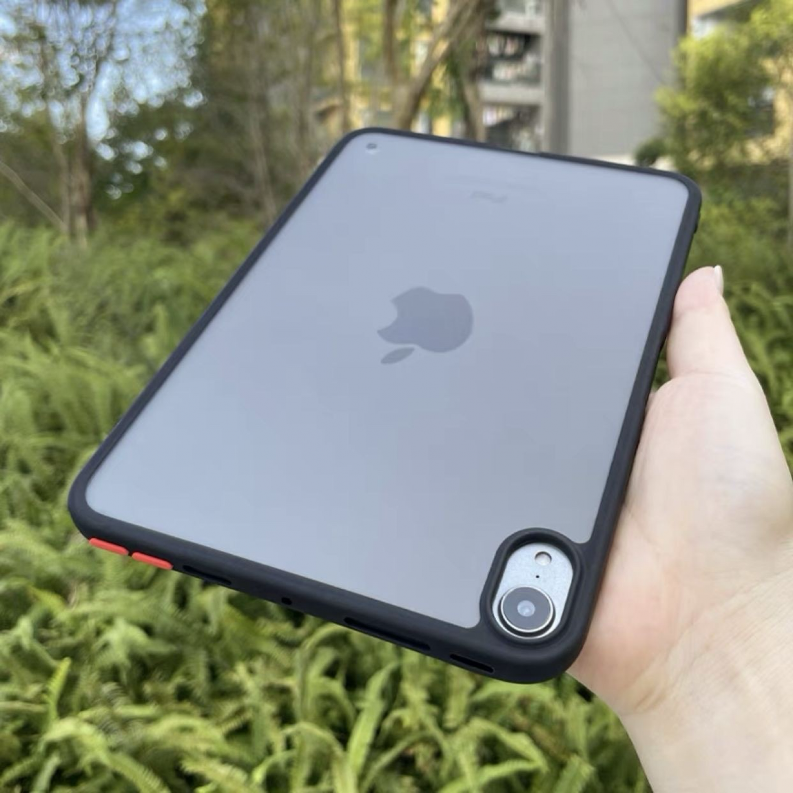 Чехол MyPads бампер для Apple iPad 10 2022 10.9 с защитой камеры и подставкой черный