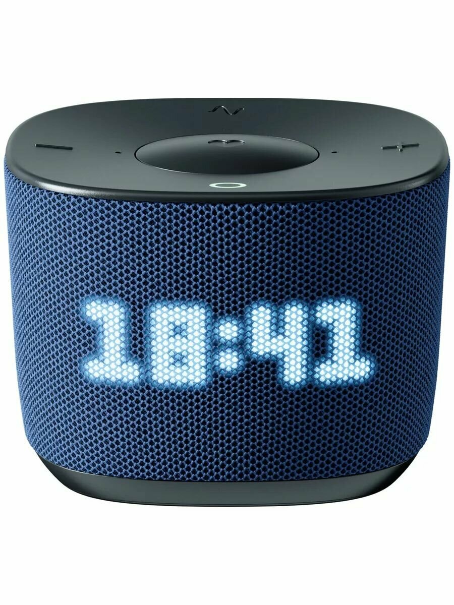 Умная колонка Sber SBDV-00171D Sberboom Home, с ассистентом, LED- дисплеем, модулем Zigbee, синий