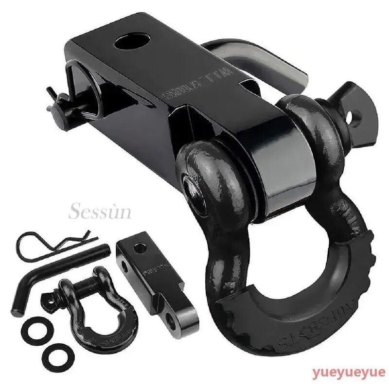 Запчасти фаркопа Отлично. Сжимной крюк приемник 2 дюйма 45 000 фунтов прочность на разрыв для грузовых автомобилей