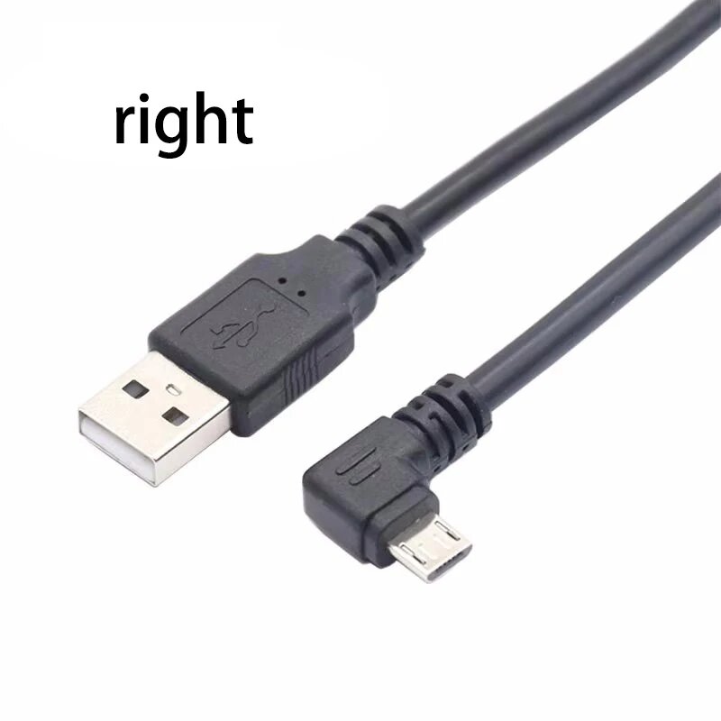 USB Micro USB кабель 90° right, 5pcs