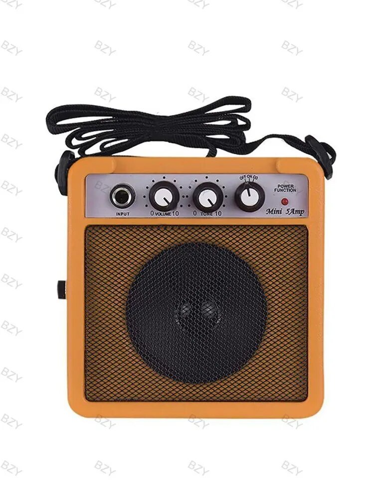 5W Mini Guitar Amplifier Orange Mini Amplifier Electric Guitar Amplifier — фото 1