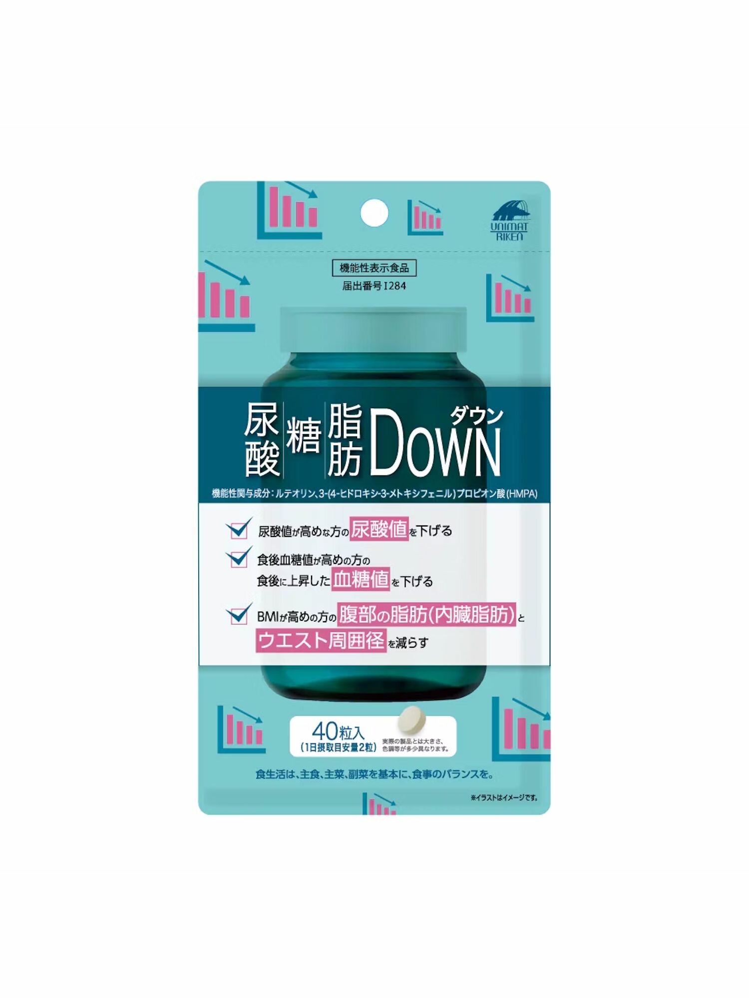 UNIMAT RIKEN Комплекс для снижения уровня мочевой кислоты и сахара