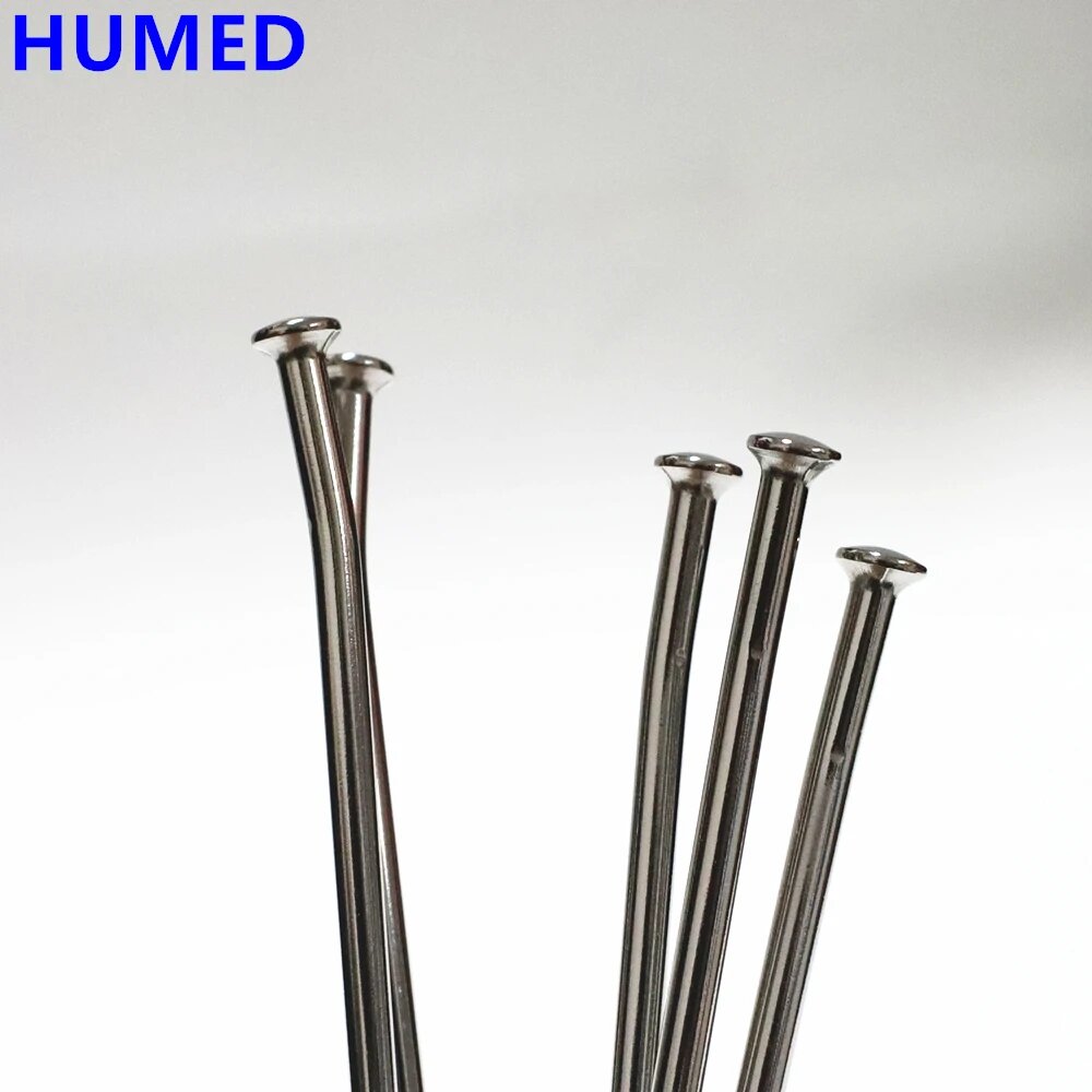 Спицы велосипедные нержавеющие 4.0x204mm silver 36 шт.