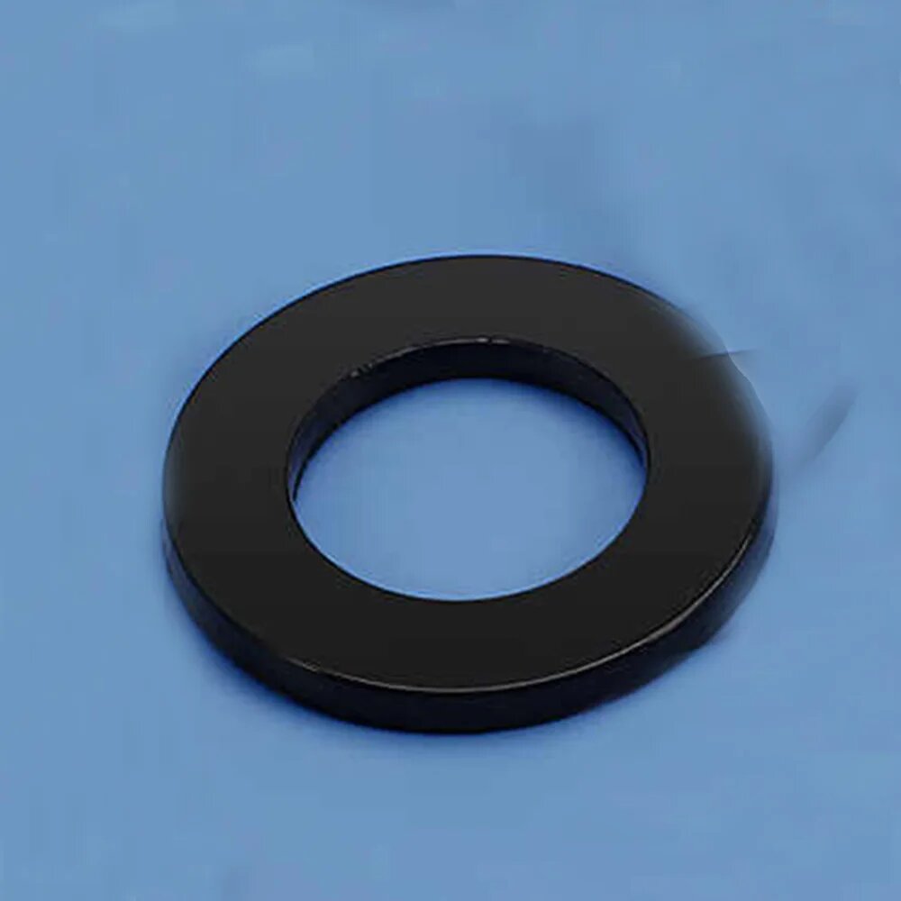 Пластиковые нейлоновые шайбы 2-18 мм белые/черные Black, M6x16x2.0mm-50pcs