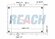 Радиатор REACH 1.40.13464.523 CITROEN C4 2004-