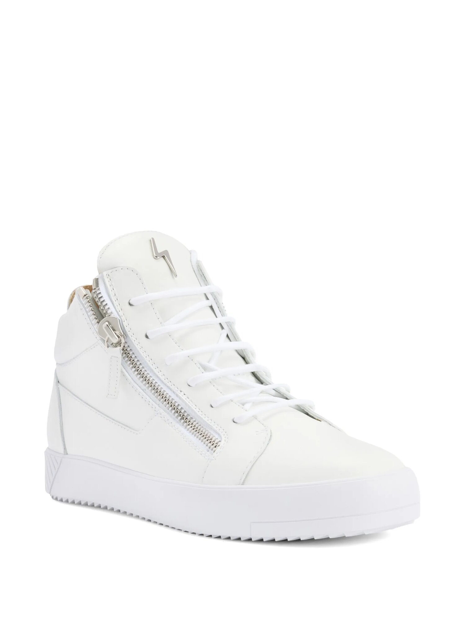 Кроссовки Giuseppe Zanotti Kriss, размер 44,5 EU, бежевый/белый — фото 1