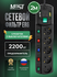 Сетевой фильтр Most ERG 2м черный, 5 индивидуальных выключателей, 5 розеток, общ...