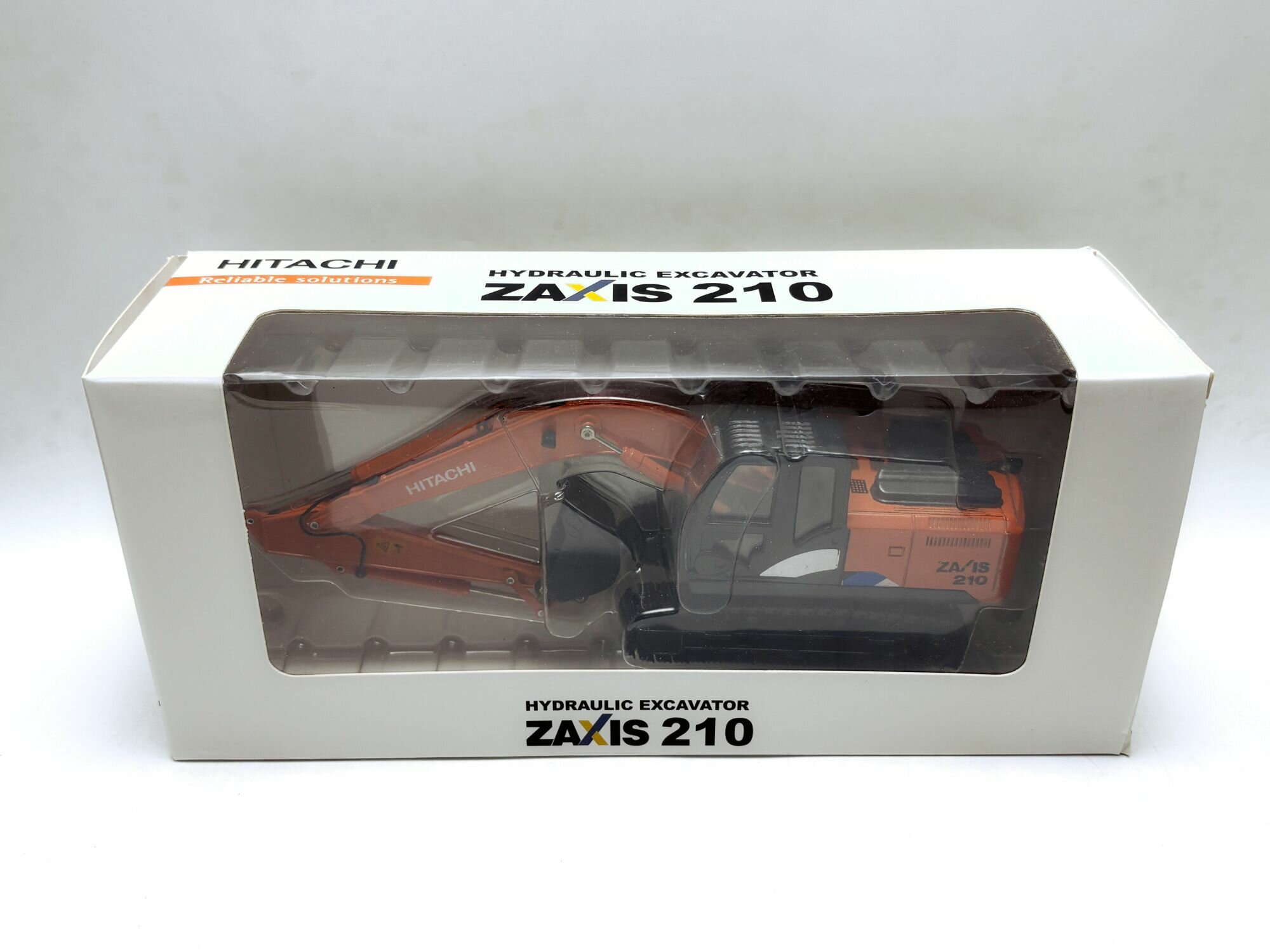 HITACHI 1/40 Масштабная модель строительной техники ZAXIS 210 из сплава для экспозиции и коллекционирования