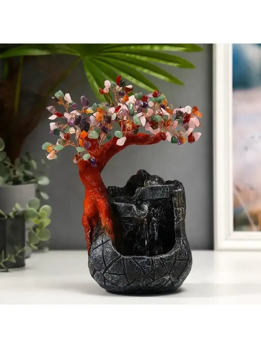 Фонтан Дерево с самоцветами