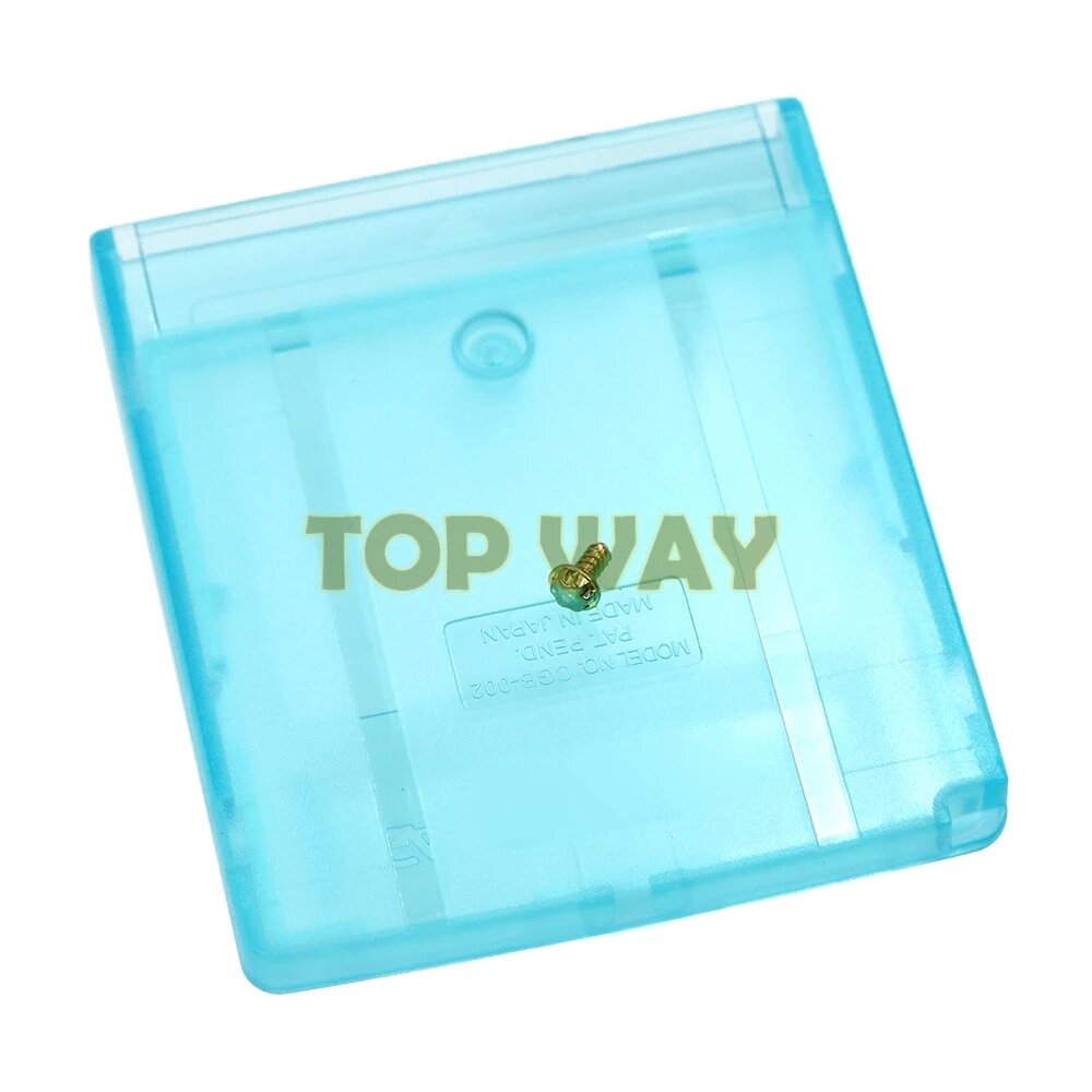 Запасной корпус для картриджей GBC, GB, GBP, GBA SP Clear light blue