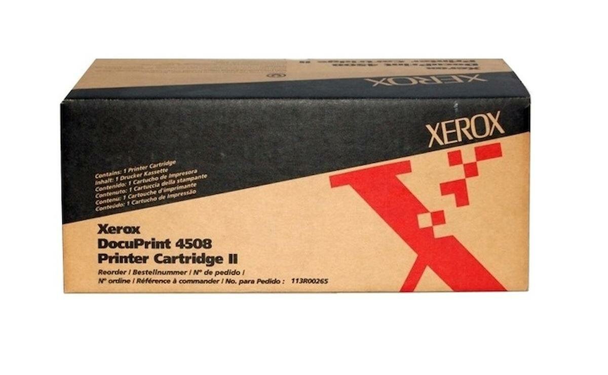Картридж Xerox 113R00265/113R00123 (принт-картридж ) черный для DocuPrint 4505 / 4508 (5К)