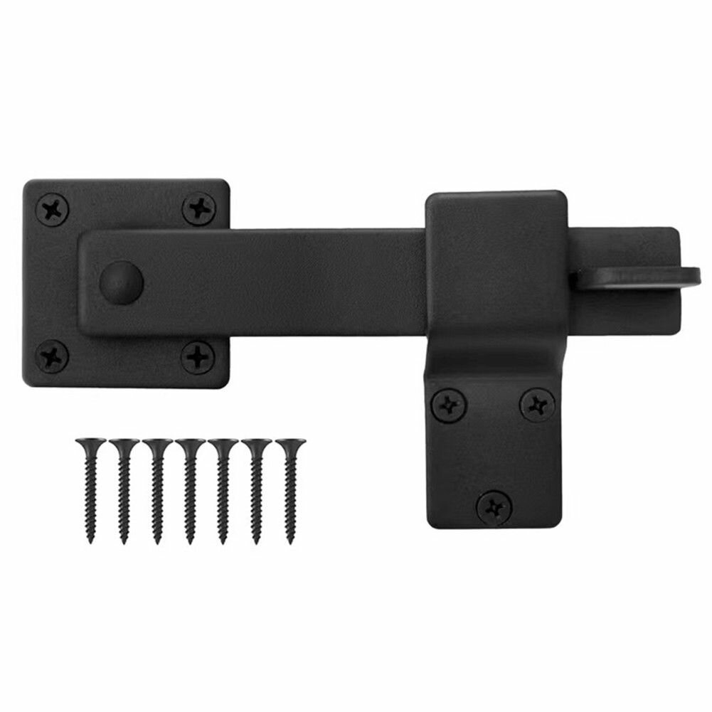 Сверхмощная деревянная защёлка, плавно вращающаяся защёлка для садовых ворот, для наружных ограждений