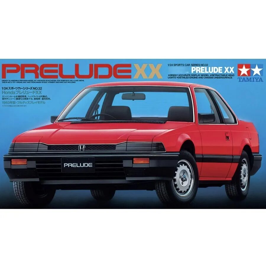 Tamiya TA24032 1/24 PRELUDE XX Sports Car Series сборная модель автомобиль