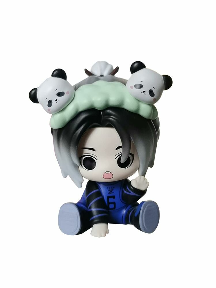 Фигурка Синяя тюрьма: Блю Лок Гагамару Джин/ Blue Lock Gagamaru Gin Q version figure Подарок для фаната (8см)