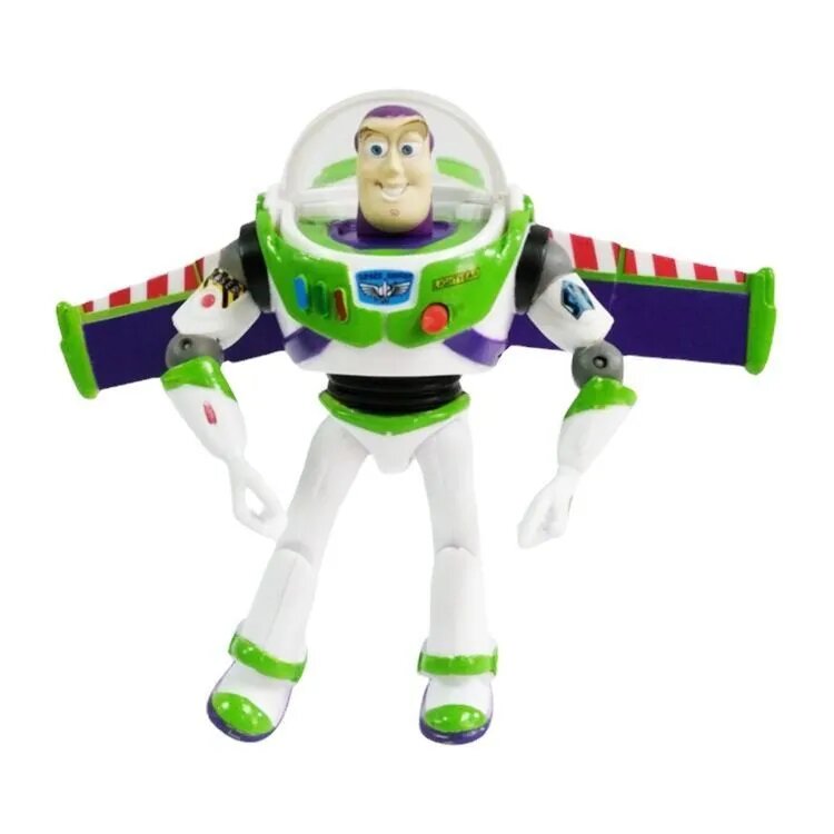 Фигурка Buzz Lightyear из мультфильма История игрушек, коллекционная, сгибаются руки/ноги