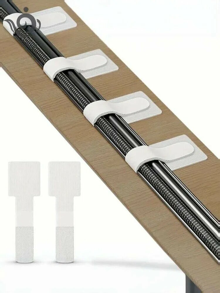 Органайзер для компьютерного стола, липучка используется для проводов, многоразовый, подходит для управления проводами на рабочем столе, аксессуары для бытовой техники