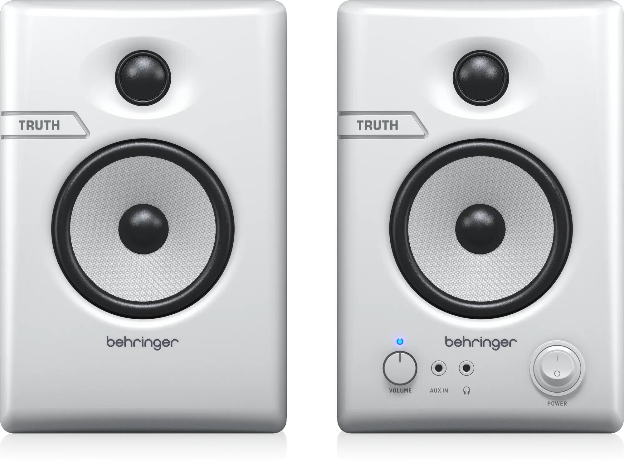 Активные студийные мониторы Behringer TRUTH 3.5 BT WH белые с Bluetooth