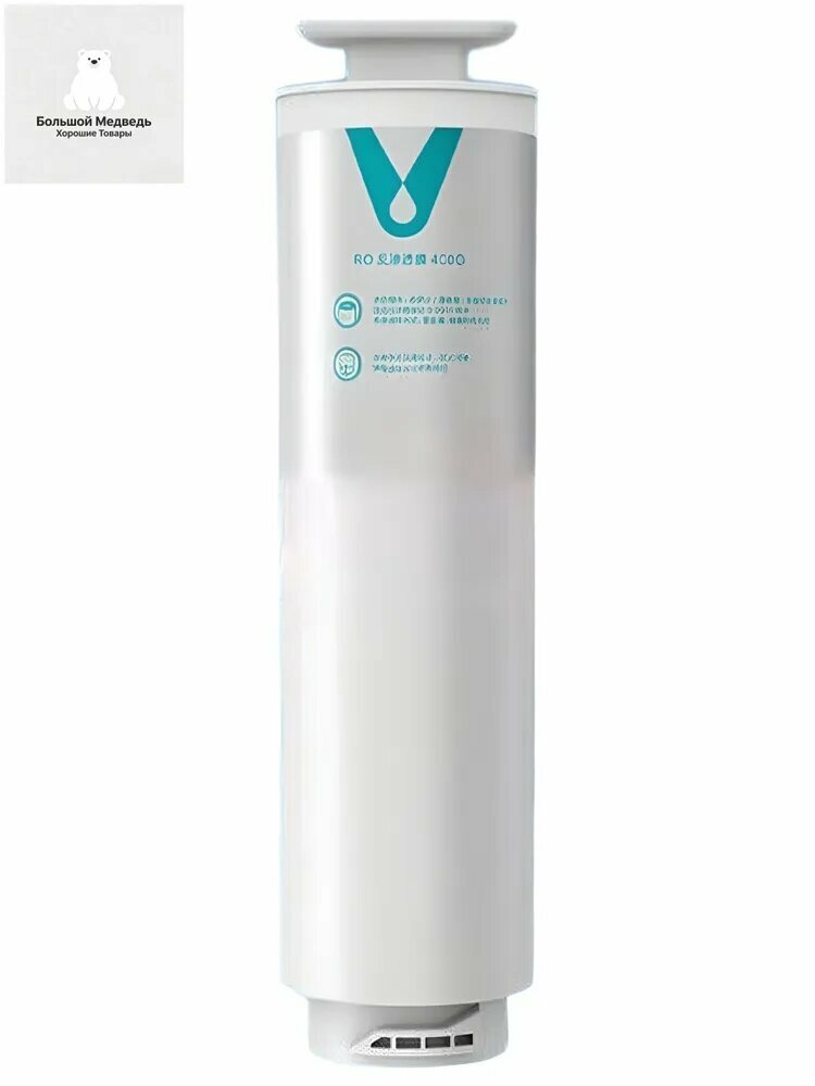 VIOMI Фильтр для воды RO мембрана 600G: Сменный картридж для Blue Lite 600G (10800L, 0.0001мкм, 3 года)