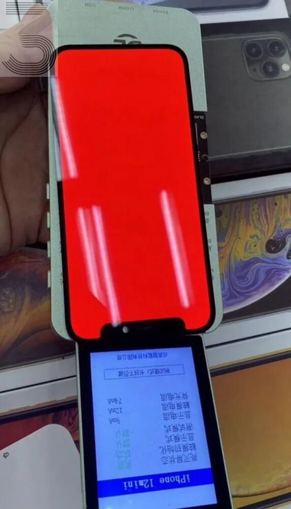 Дисплей для iPhone 12 Mini OEM 100% OR с переклеенным экраном черный для смартфона — фото 1