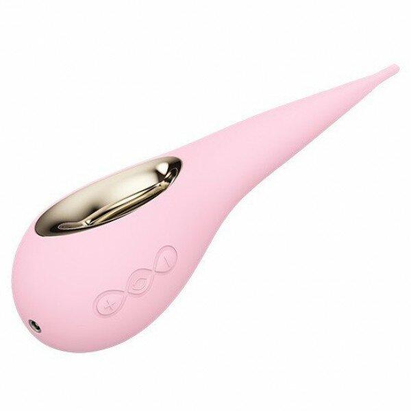 Люксовый вибратор с вращением кончика LELO Dot Pink