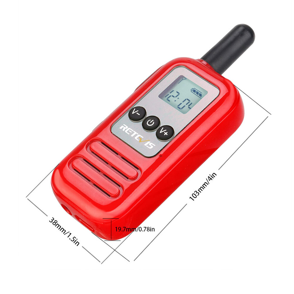 Рация Retevis RT665 PMR446 16 каналов с ЖК-экраном