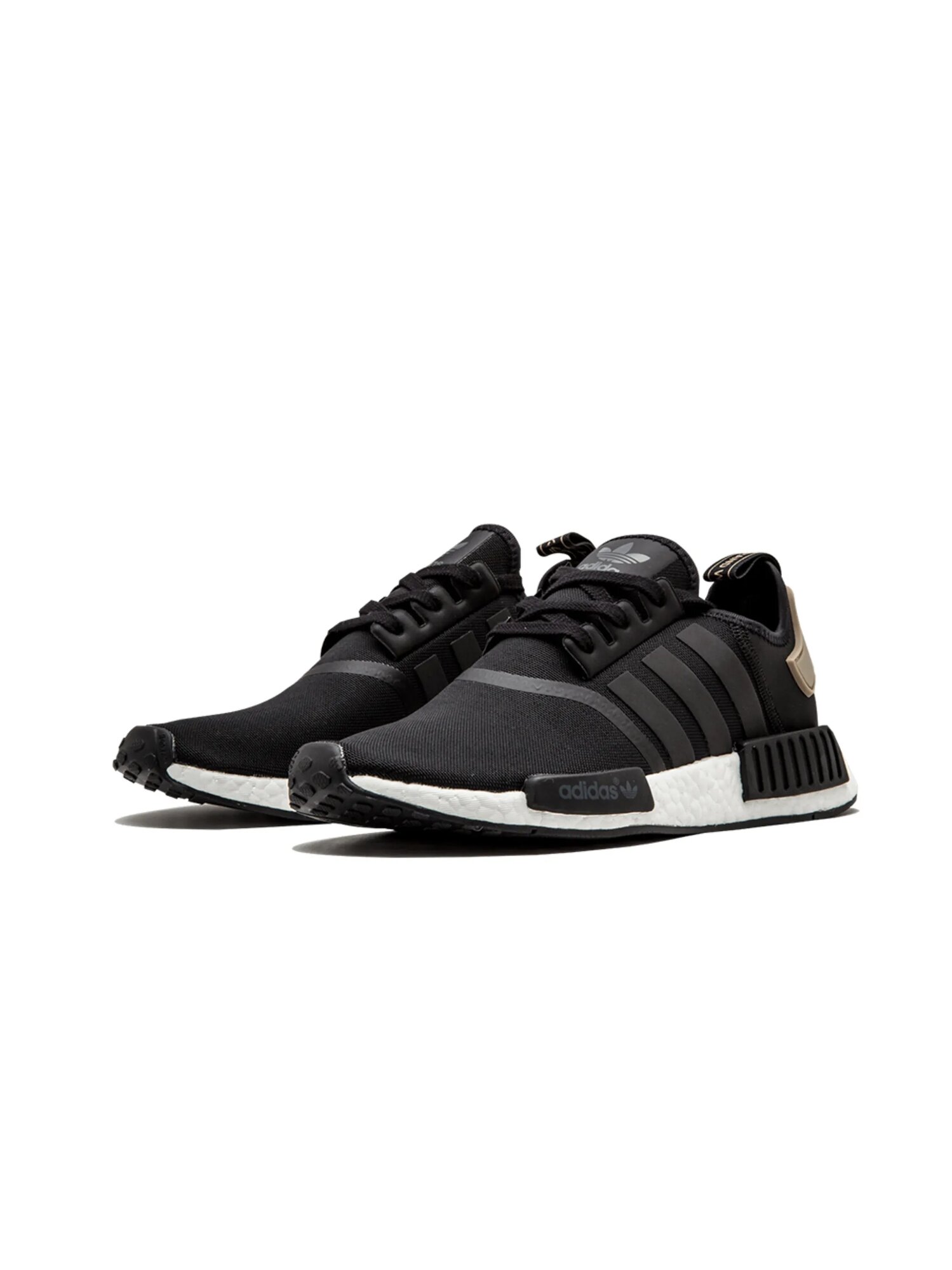 Кроссовки adidas NMD_R1, размер 11.5 US, black/black — фото 1