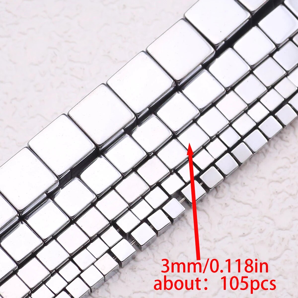 Белый k цвет звезда луна сердце монета кубик круглый трубка гематитный камень расстояние свободные бусы любви ювелирные изделия делать браслет DIY 6 8 мм