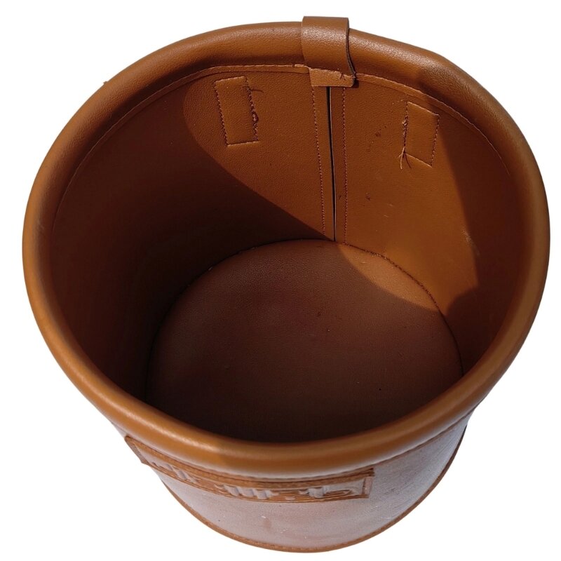 Универсальная Кожаная Корзина Для Самокатов С Регулируемыми Ремнями, Большая Емкость Для Хранения, Подвесная Сумка Для Руля Детских Велосипедов