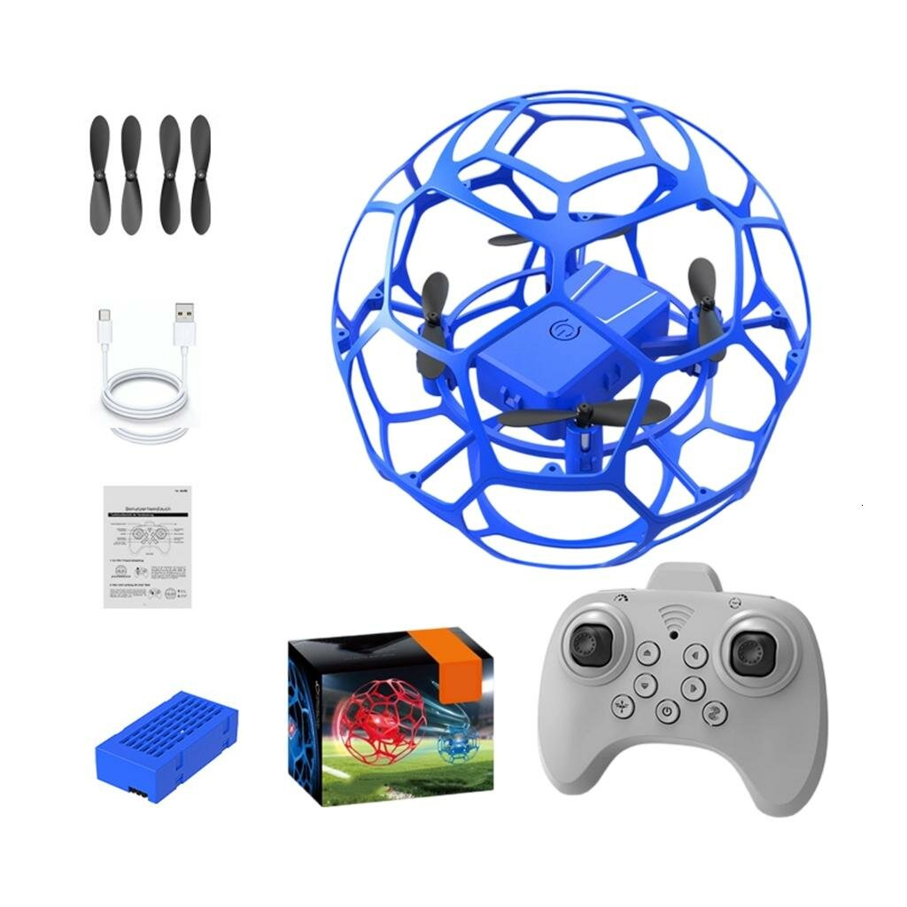 Октокоптер с камерой, Синий - одиночная ячейка