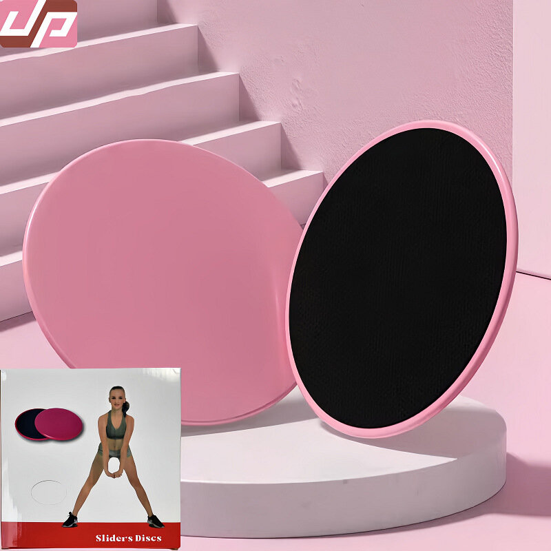 Диск для пилатеса, скользящий коврик для быстрого фитнеса, диск-педаль для йоги, оборудование для тренировки мышц живота и корпуса, балансировочный скользящий диск.