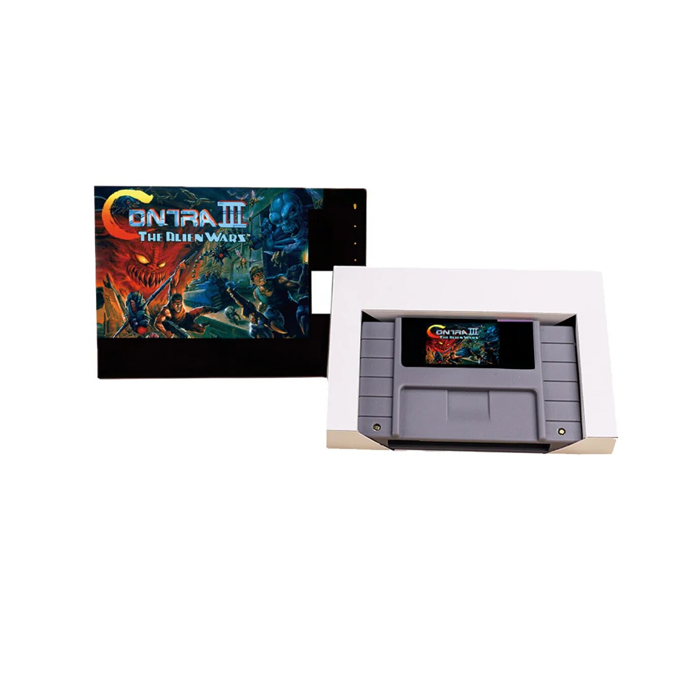 Contra III - The Alien Wars (USA) с коробкой