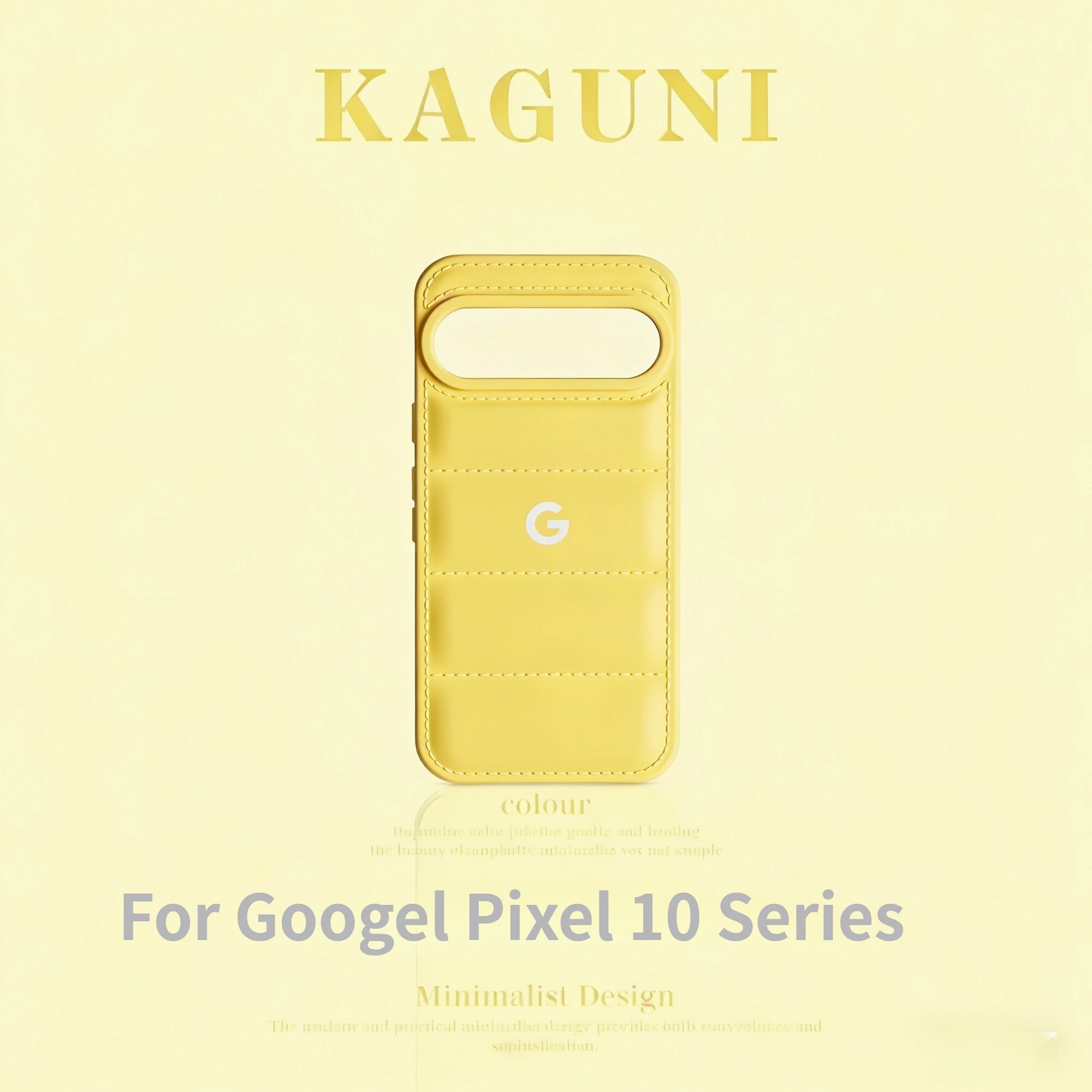 Желтый чехол KAGUNI для Google Pixel 8