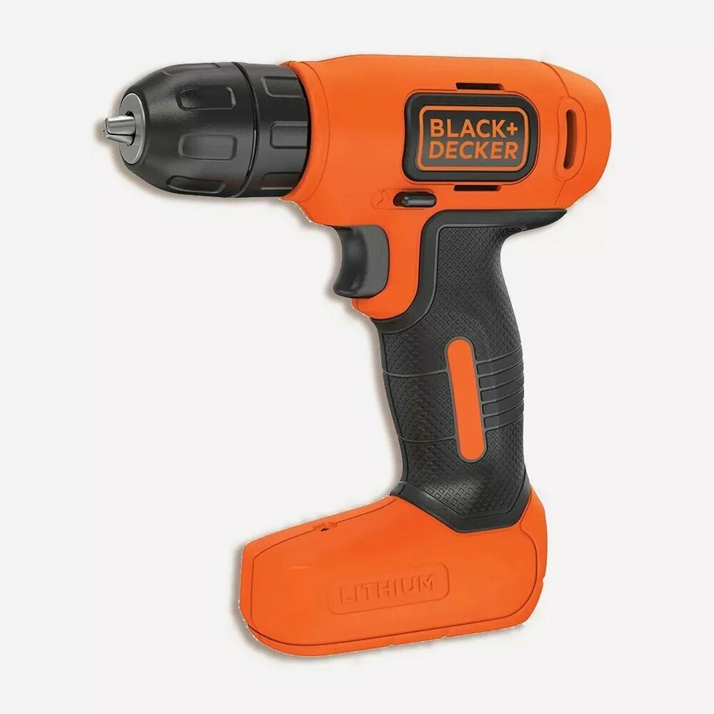 Аккумуляторная дрель-шуруповёрт BLACK+DECKER BDCD8-QW, Внутренний аккумулятор 7.2 В 1.5 Ач, 400 об/мин, 12 Нм, 05035048631706